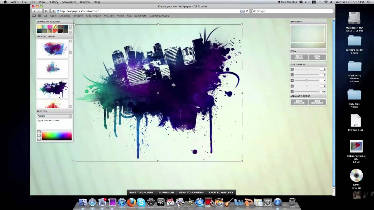  46 Create Own Wallpaper For Desktop WallpaperSafari