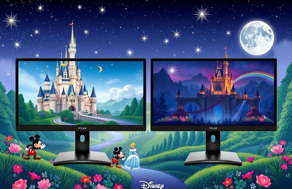 🔥 Free Download Disney Dual Monitor Wallpaper by @tcross99 ...