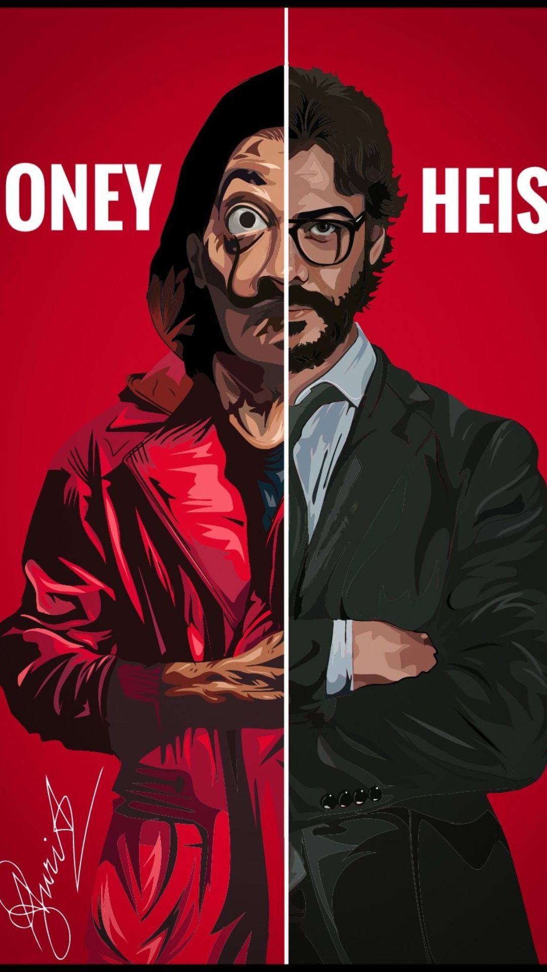 🔥 Free Download Money Heist Professor Wallpaper by @rogerc23 ...