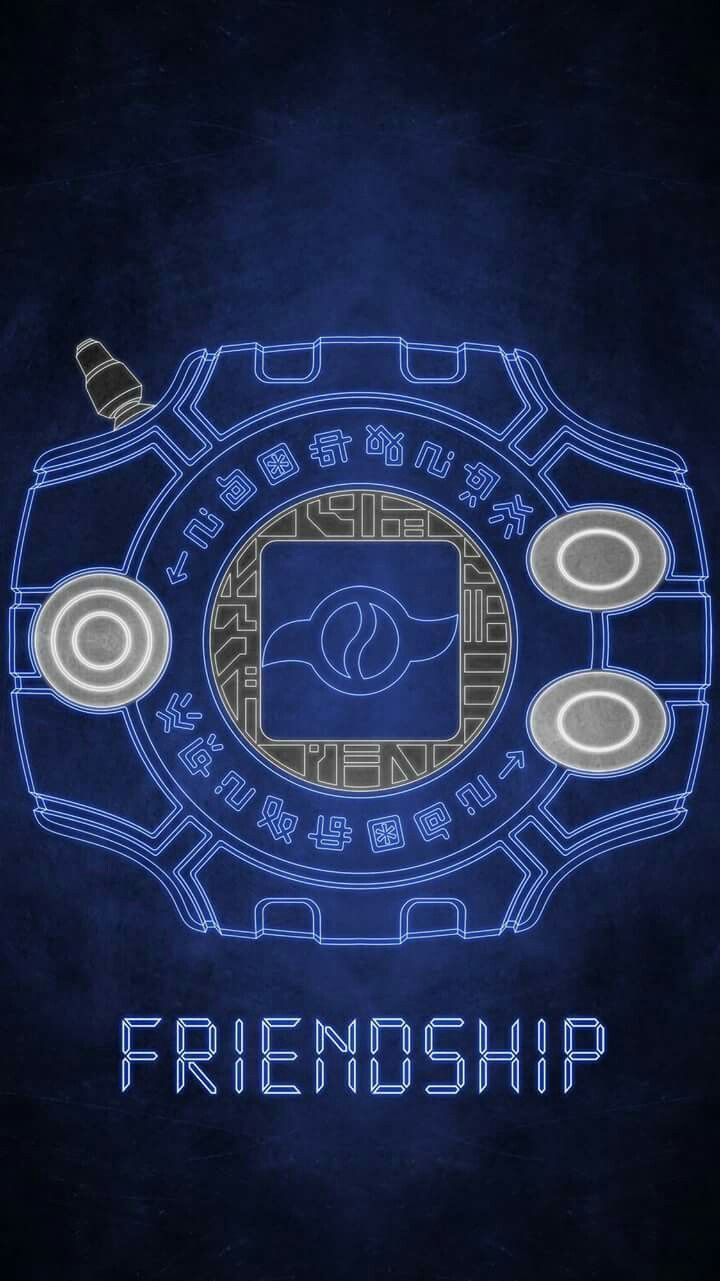 🔥 Free Download Digivice Crest Of Destiny Digimon Wallpaper Adventure ...