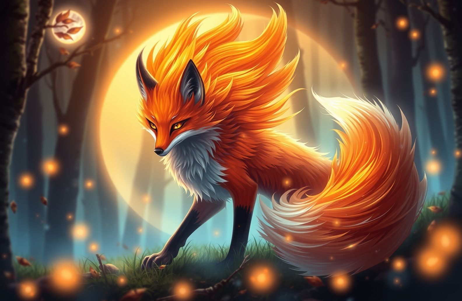 🔥 Free Download Nine Tailed Fox Wallpaper by @mgarcia | WallpaperSafari