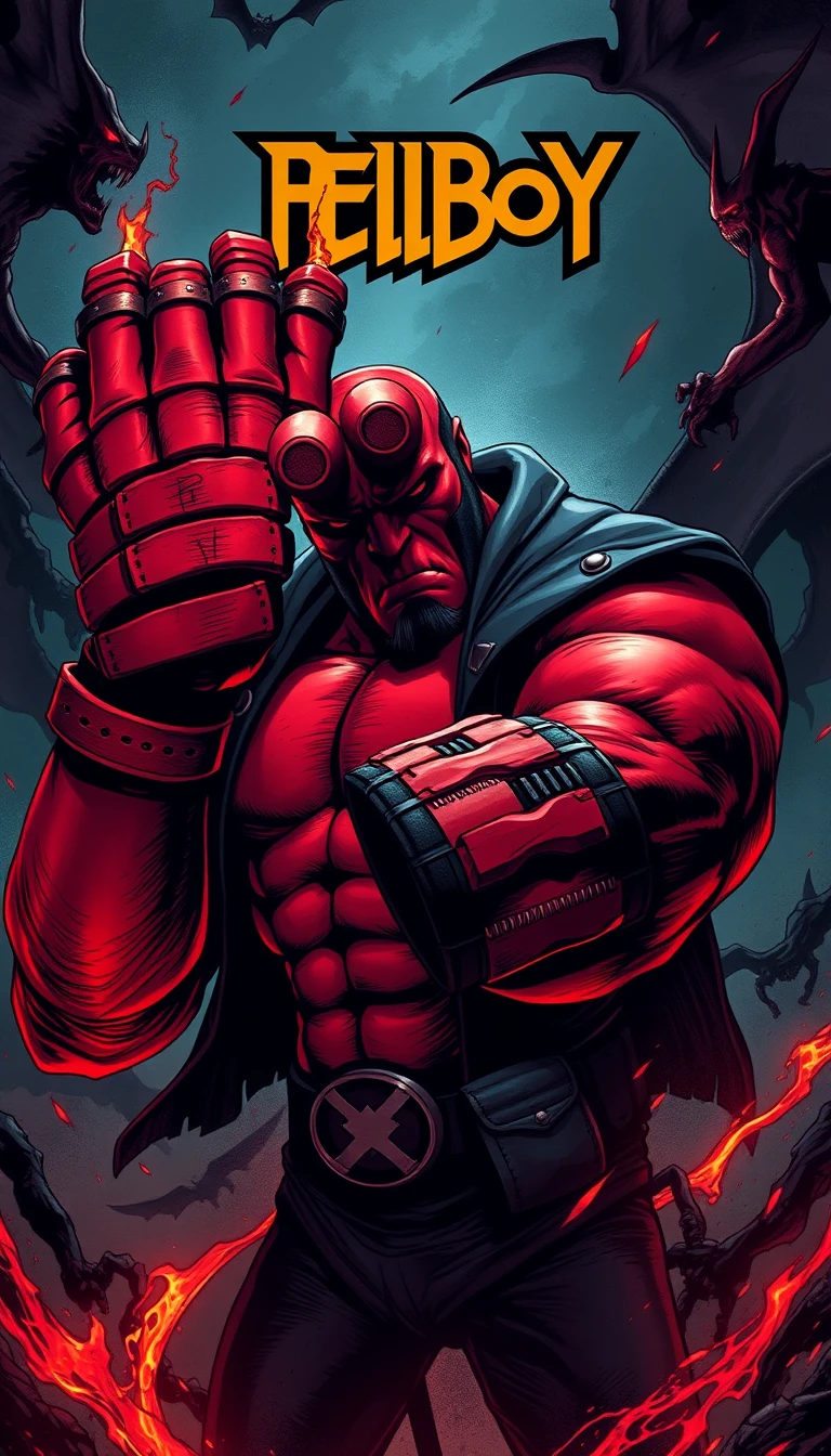 🔥 Free Download Hellboy Wallpaper For Phones by @timothysantos ...