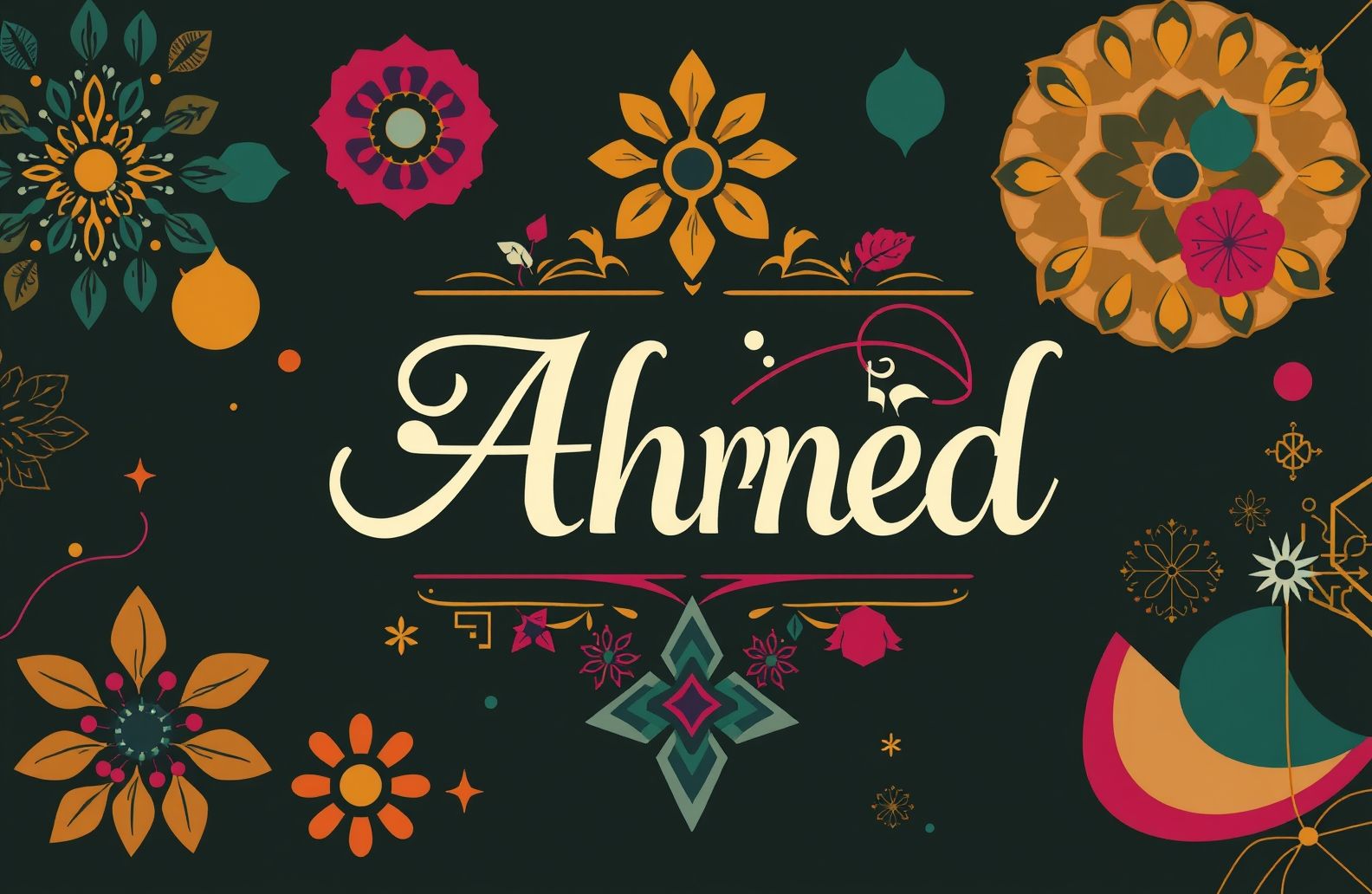 🔥 Free Download Ahmed Name Wallpaper by @brittanylee | WallpaperSafari