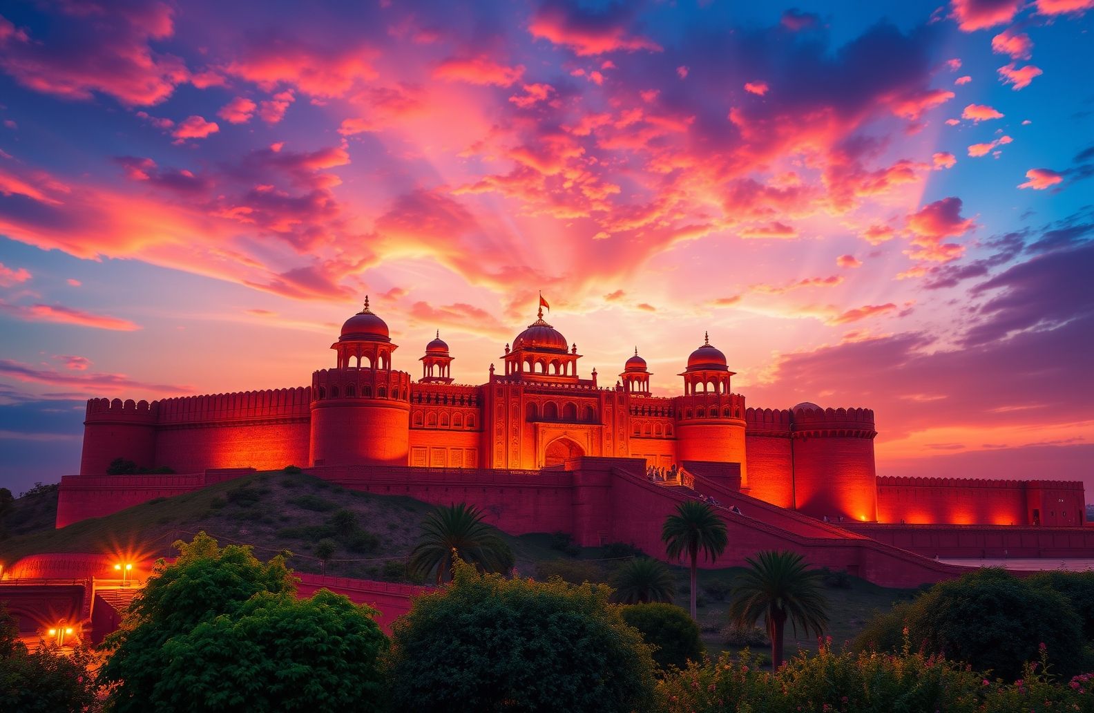 🔥 [40+] Red Fort Wallpapers | WallpaperSafari