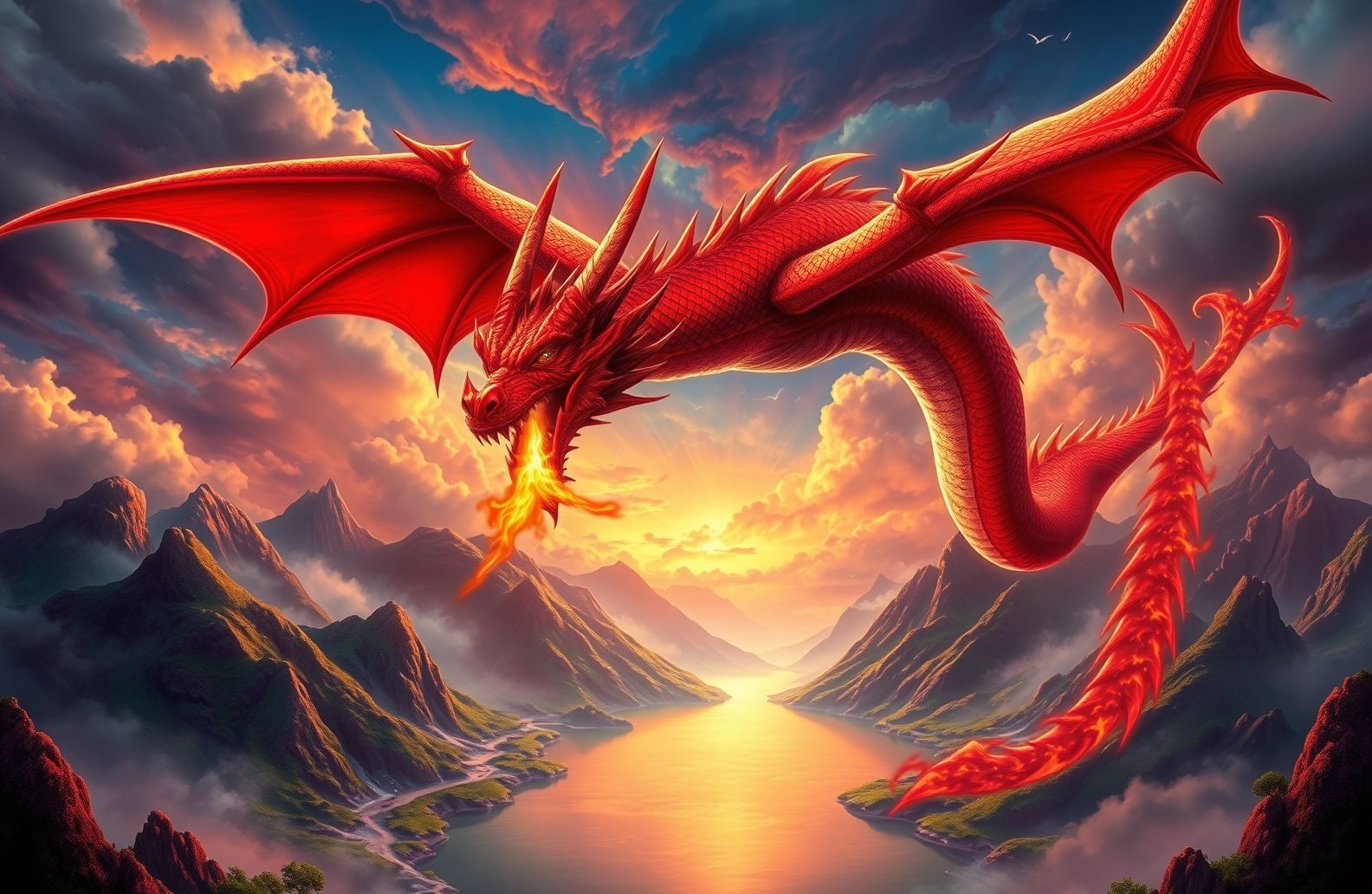 🔥 Free Download Red Dragon Gaming Wallpaper by @pault | WallpaperSafari