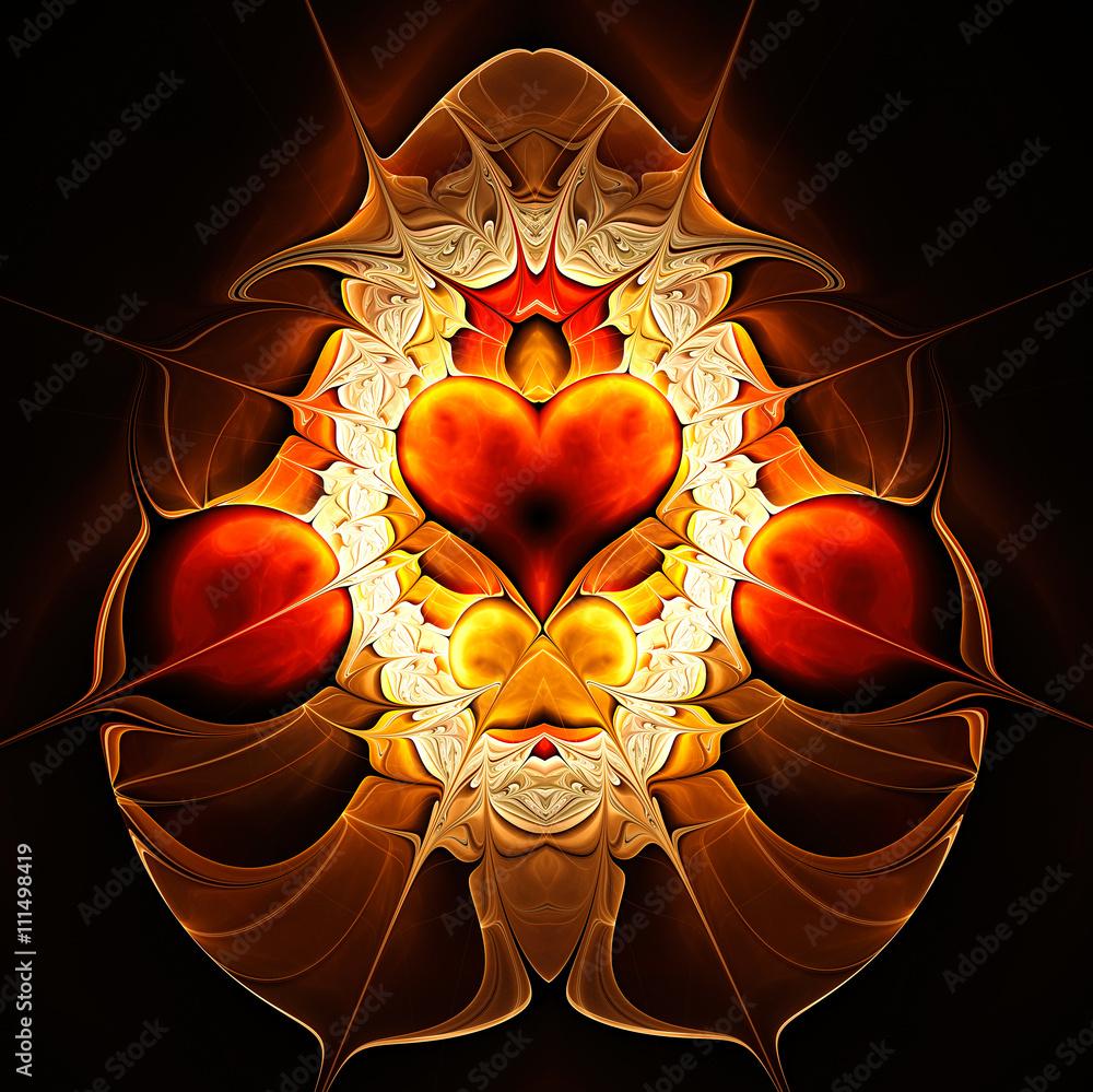 [26+] Psychedelic Hearts Wallpapers - WallpaperSafari