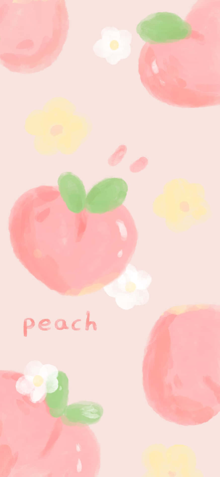 🔥 Free Download Cute Aesthetic Peach Wallpaper At Terri Huff by ...