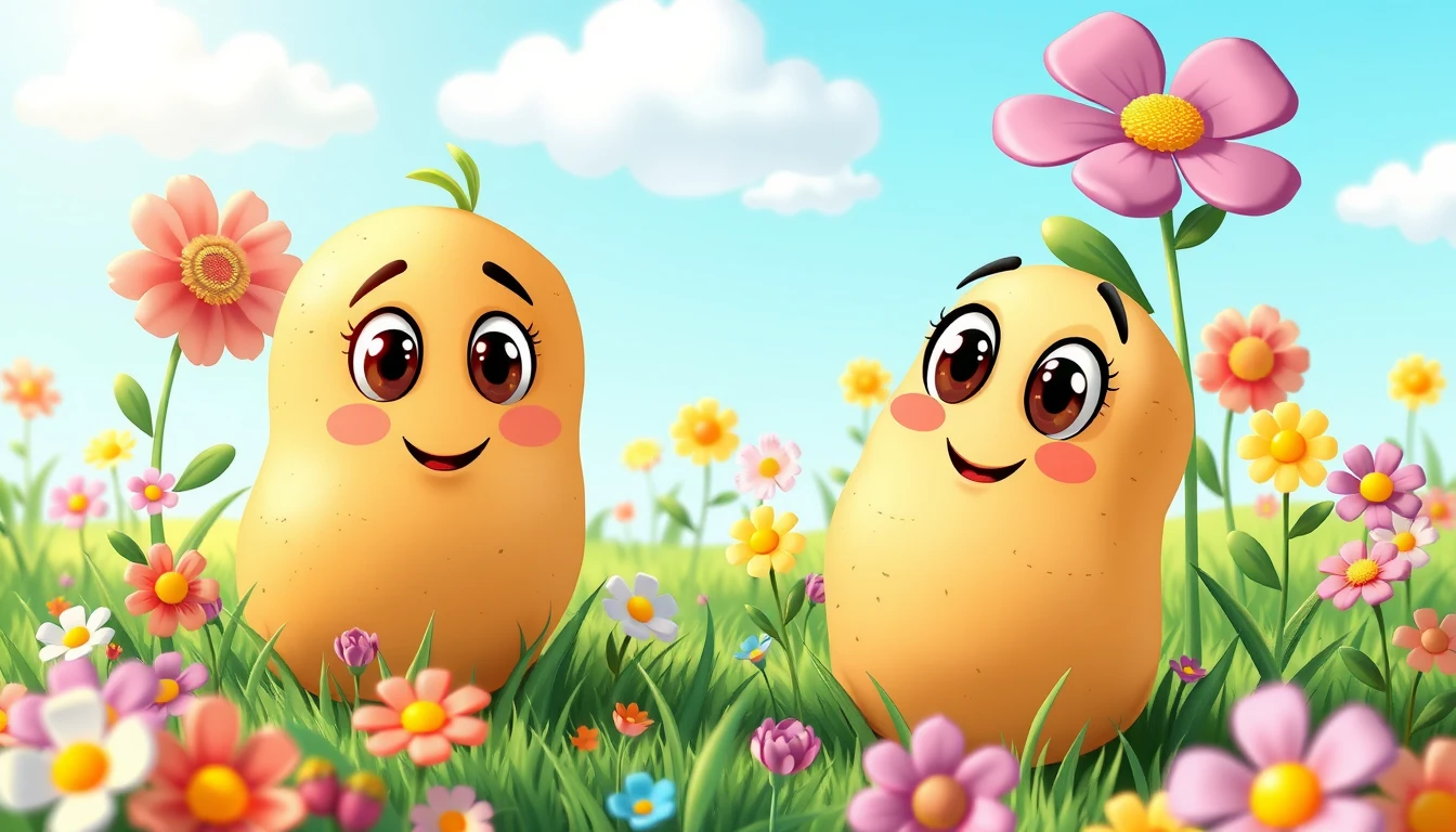 🔥 [30+] Cute Potato Wallpapers | WallpaperSafari