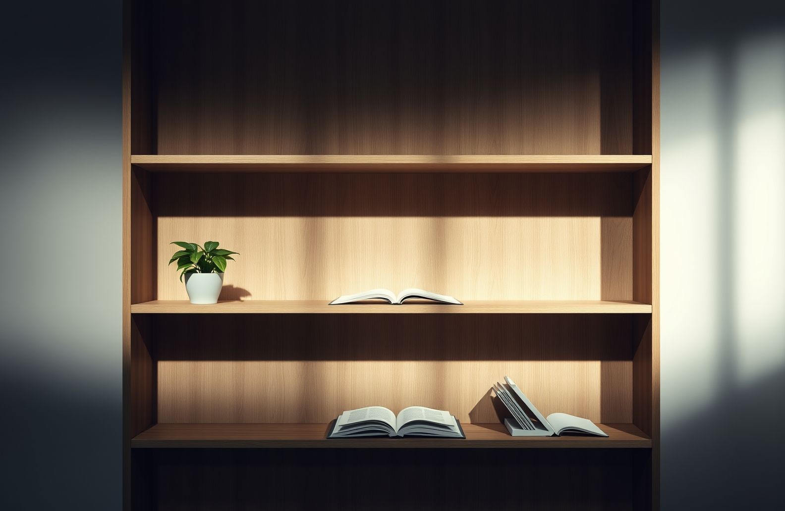 🔥 Free Download Empty Bookshelf Wallpaper by @coliver | WallpaperSafari
