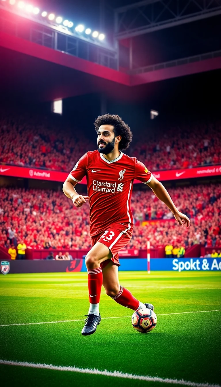 🔥 Free Download Mohamed Salah Liverpool Wallpaper by @nalvarez68 ...