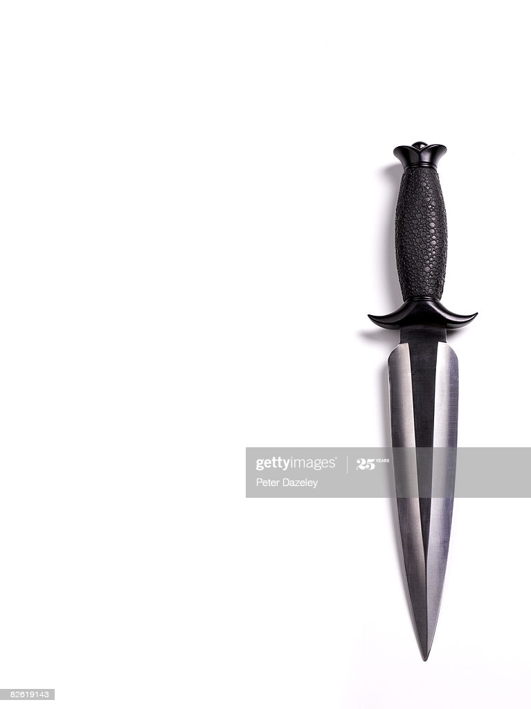 🔥 Free Download Gothic Dagger On White Background High Res Stock Photo ...