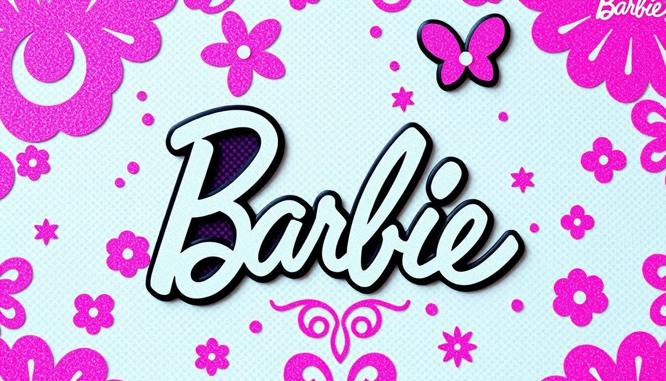 Wallpaper Barbie Logo