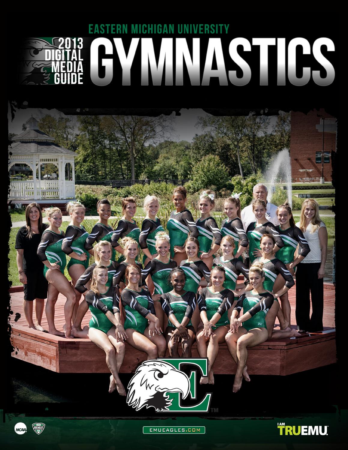 🔥 Free Download Emu Gymnastics Media Guide By Eastern Michigan ...