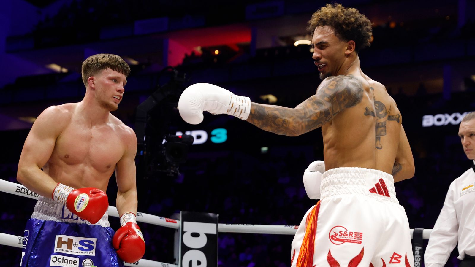 🔥 Free Download Ben Whittaker Drops And Defeats Stubborn Leon Willings ...