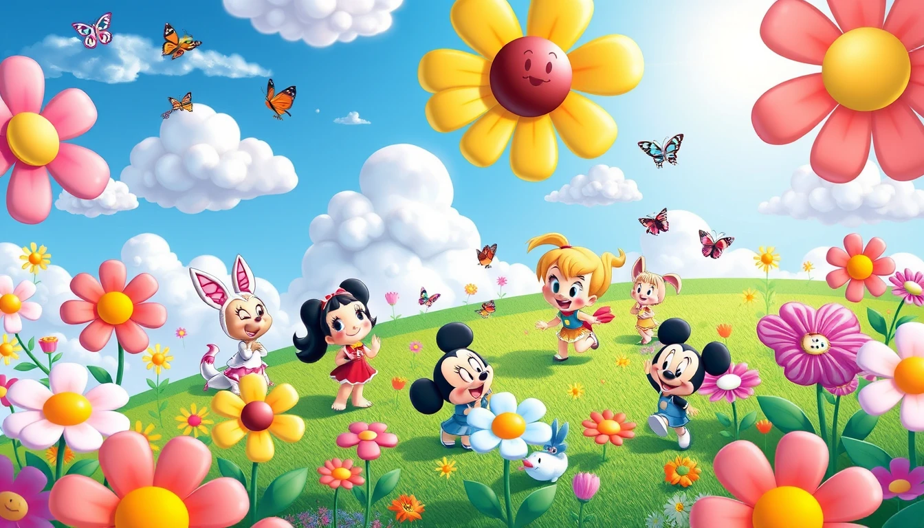 🔥 Free Download Cartoon Characters Wallpaper by @nblankenship ...