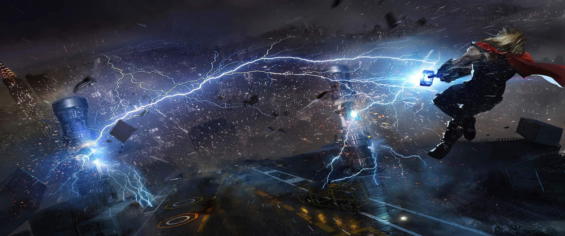 🔥 Free Download Thor Hammer Lightning Marvel Wallpaper by @oscarl60 ...