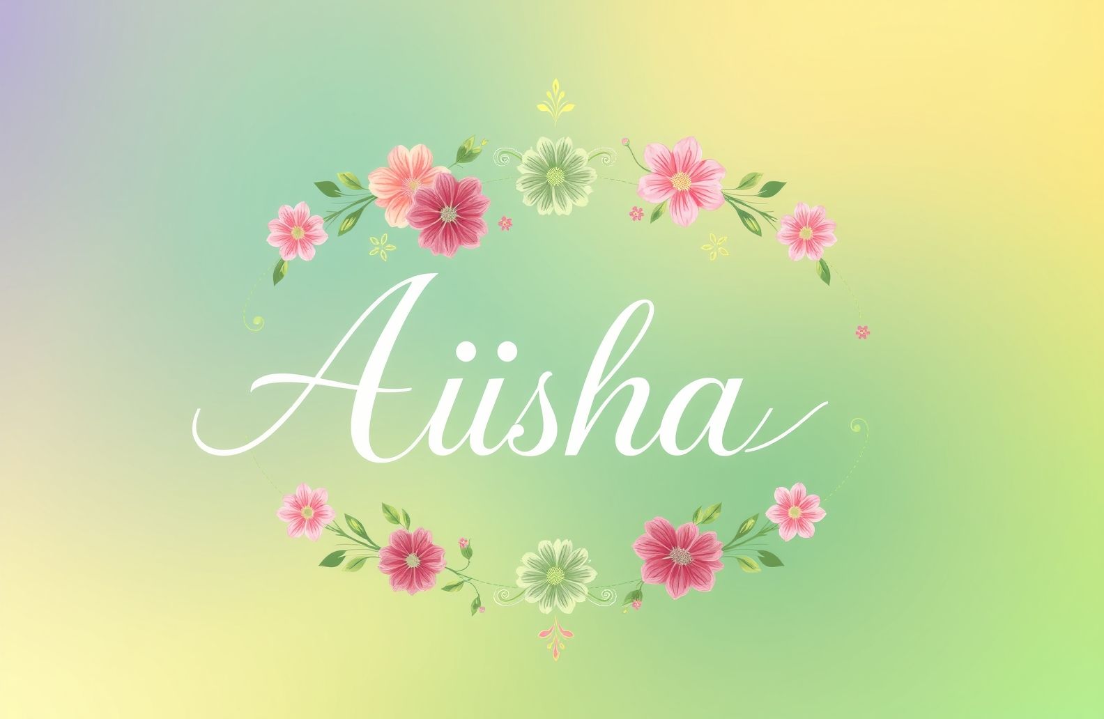 🔥 Free Download Aisha Name Wallpaper Themes by @brandonthomas | WallpaperSafari