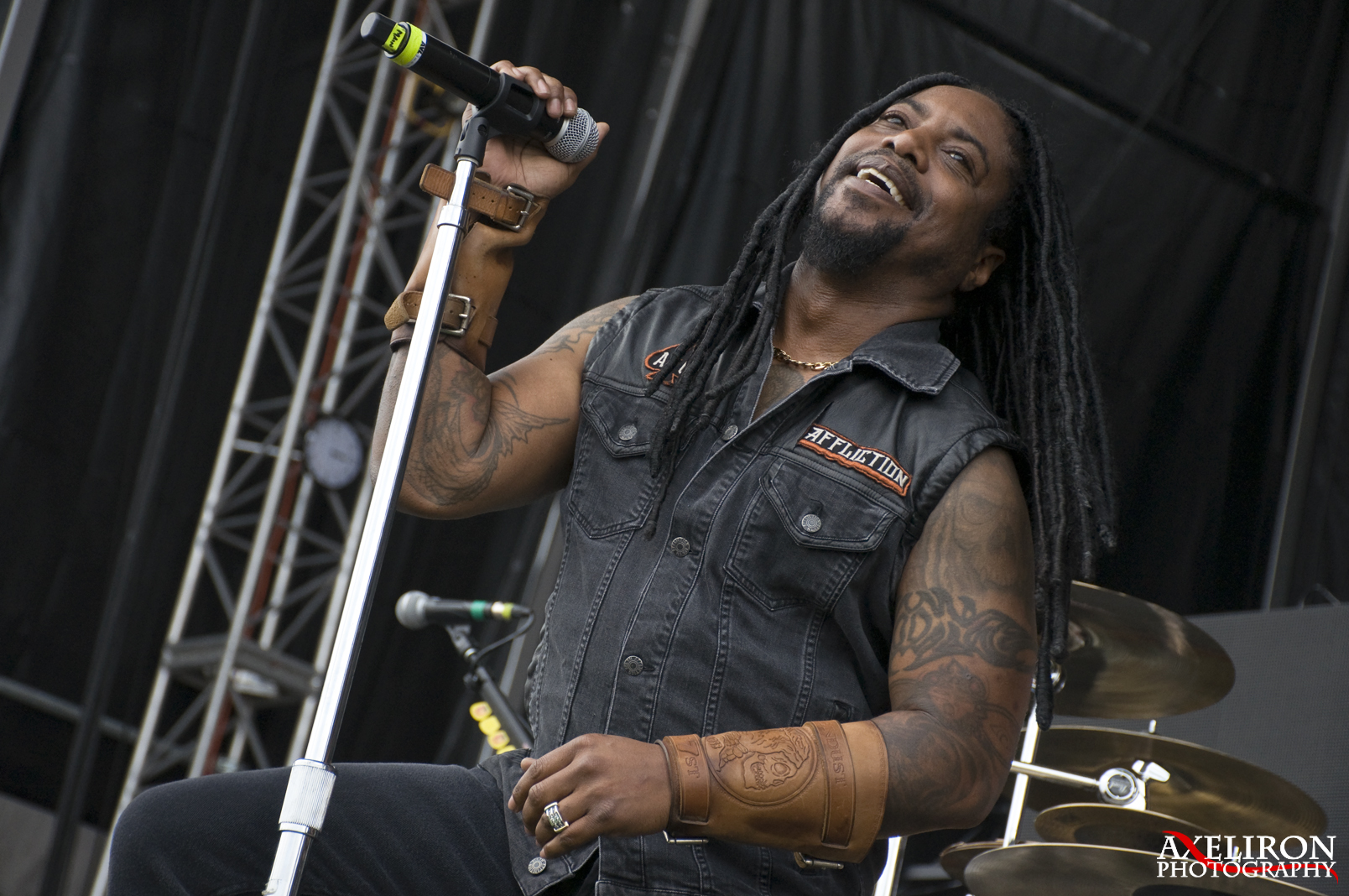 🔥 Free Download Sevendust Frontman Lajon Witherspoon Posts Studio ...