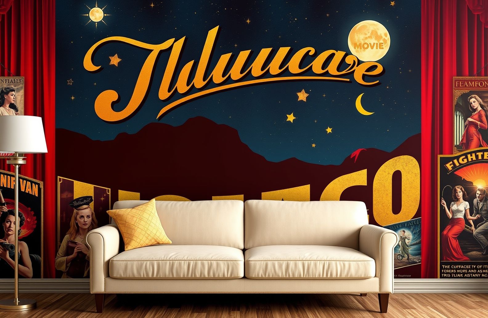 Wallpaper Vintage Movie