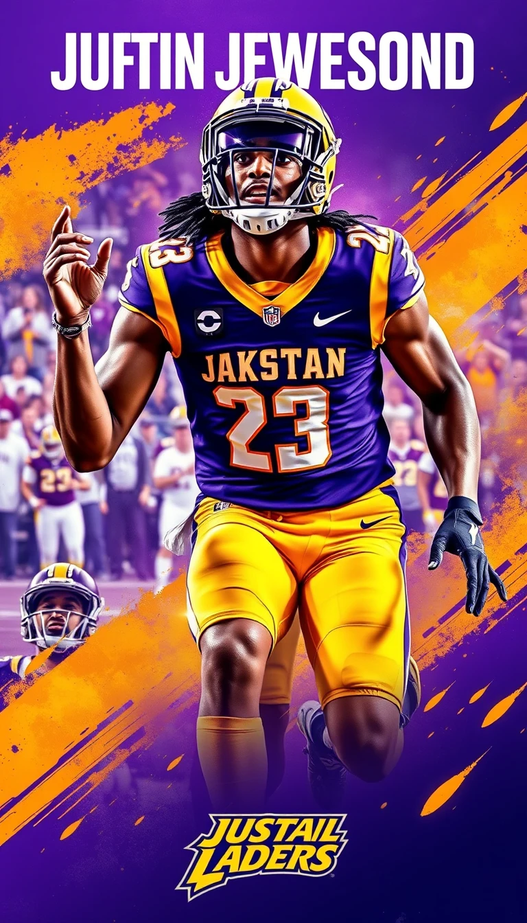 🔥 [30+] Best Justin Jefferson Wallpapers | WallpaperSafari