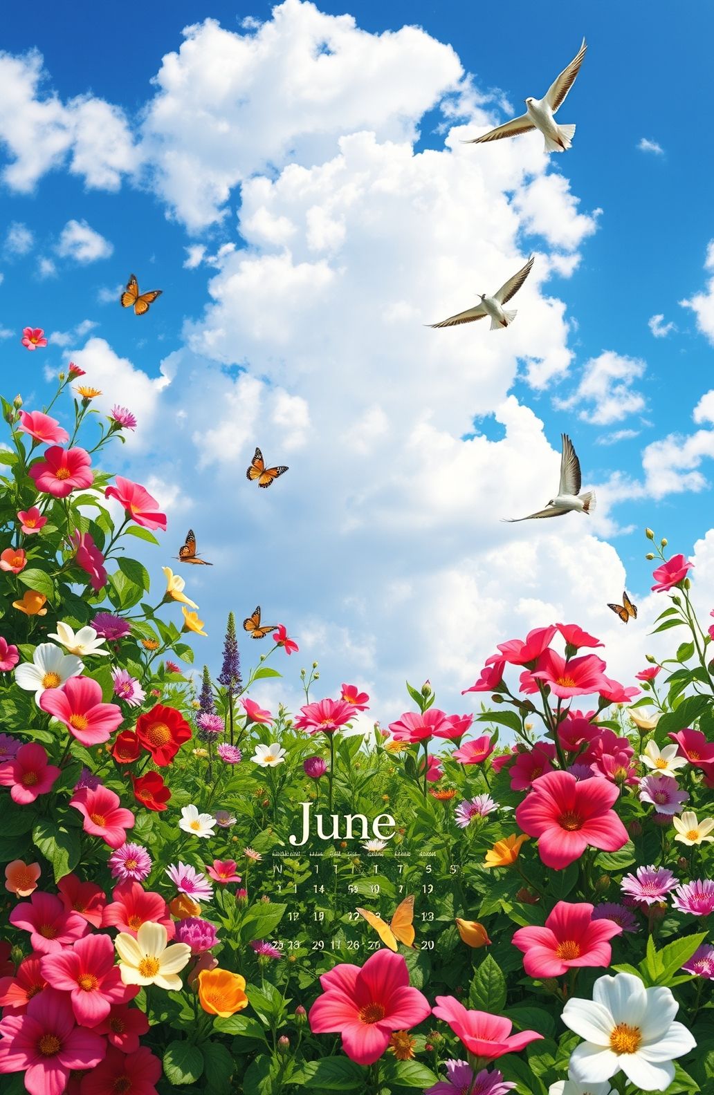 🔥 Free Download June Calendar Wallpaper by @christopherbooth ...