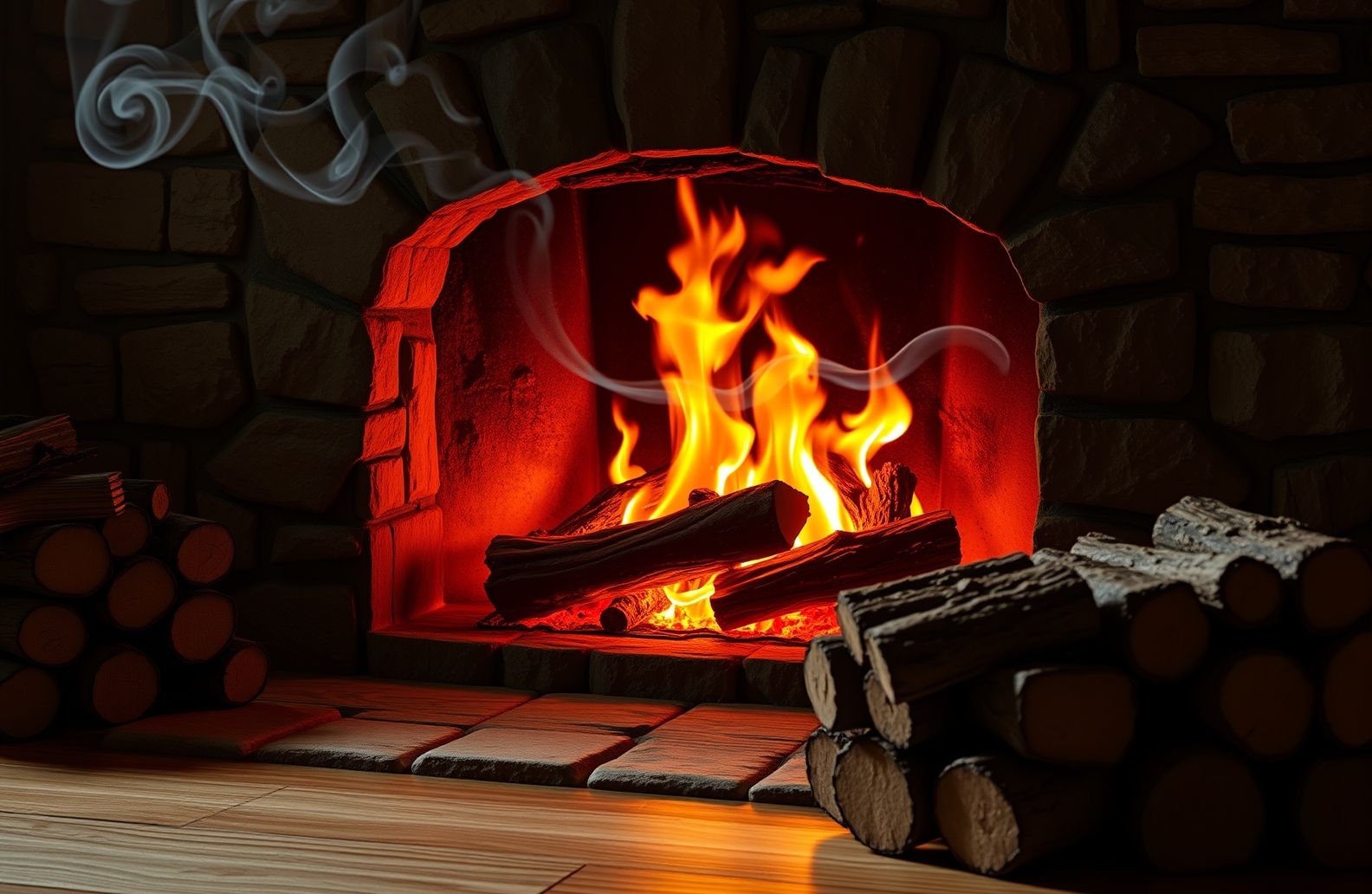 🔥 Free Download Live Fireplace Wallpaper by @michellefoster ...