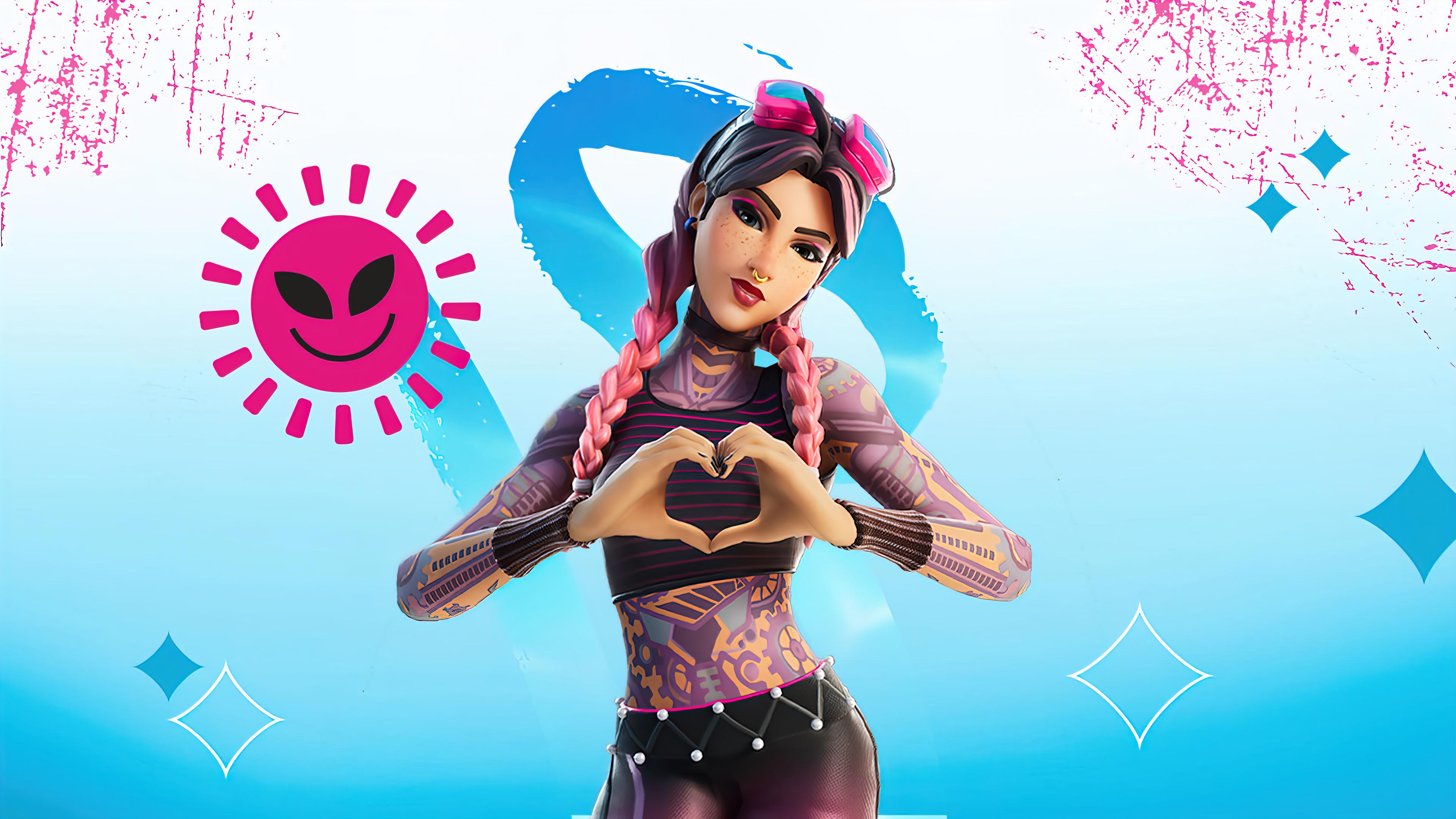 🔥 Free Download Fortnite Beach Jules Cosmic Summer 4k Phone Iphone ...
