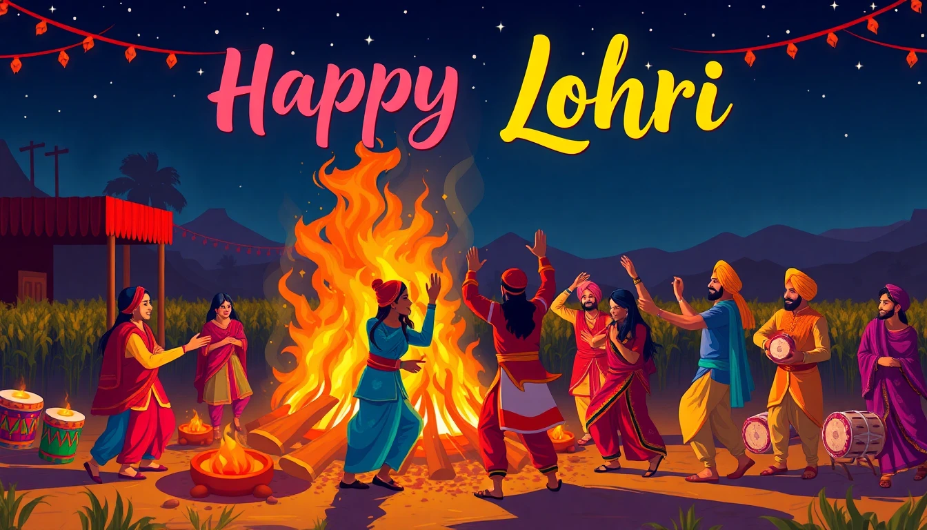 🔥 Free Download Happy Lohri Wallpaper by @brittanym | WallpaperSafari