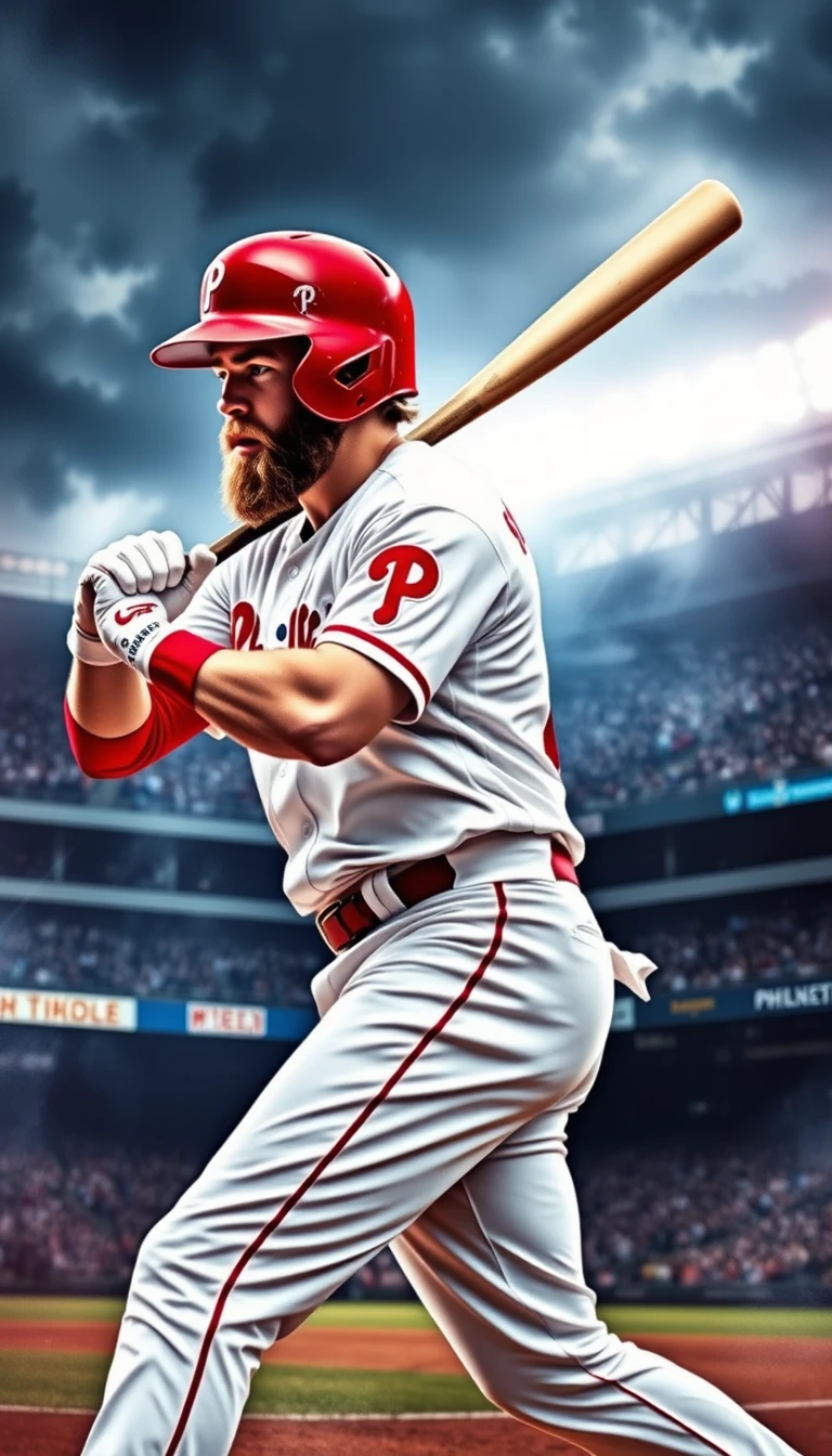 🔥 Free Download Bryce Harper Phillies Wallpaper by @bcompton99 ...