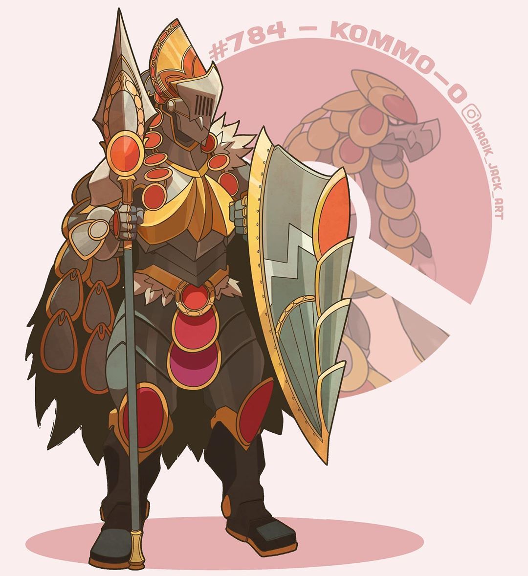 🔥 Free Download Kommo O Pokemon Png Image Transparent Wallpaper by ...