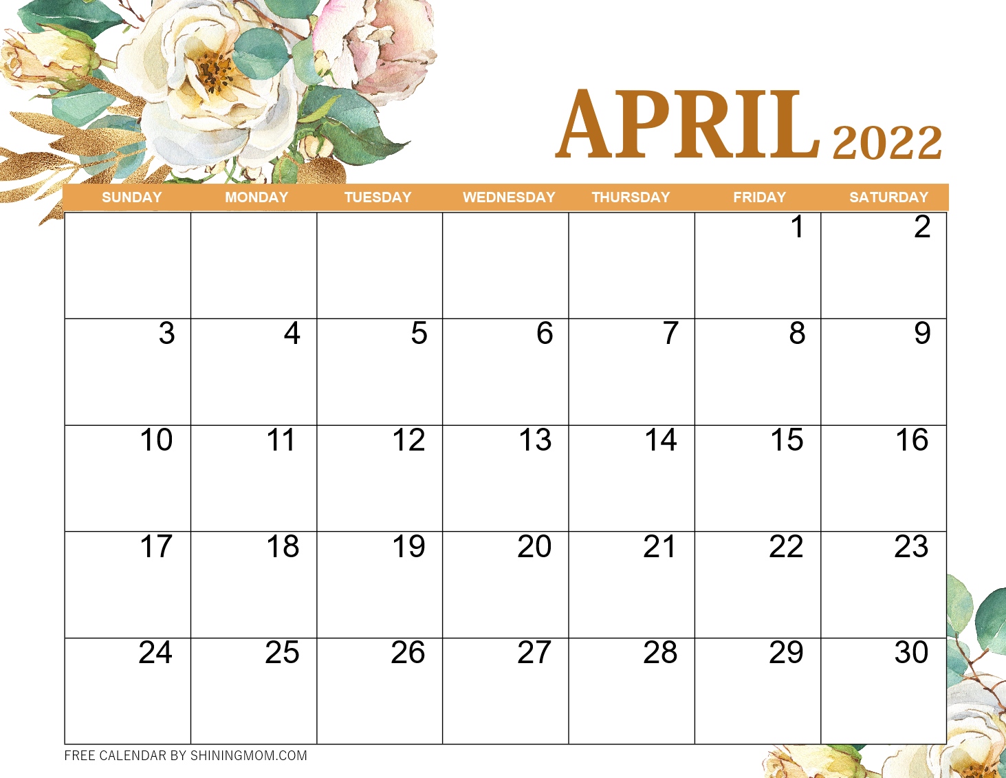 🔥 Free Download April Calendar Printable Wallpaper by @cjones86 ...