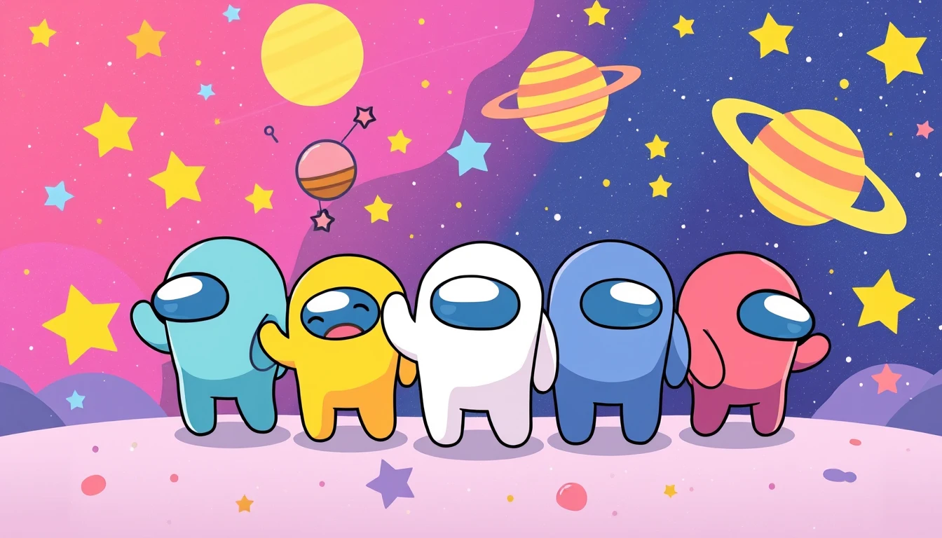 🔥 [50+] Cute Among Us Wallpapers | WallpaperSafari