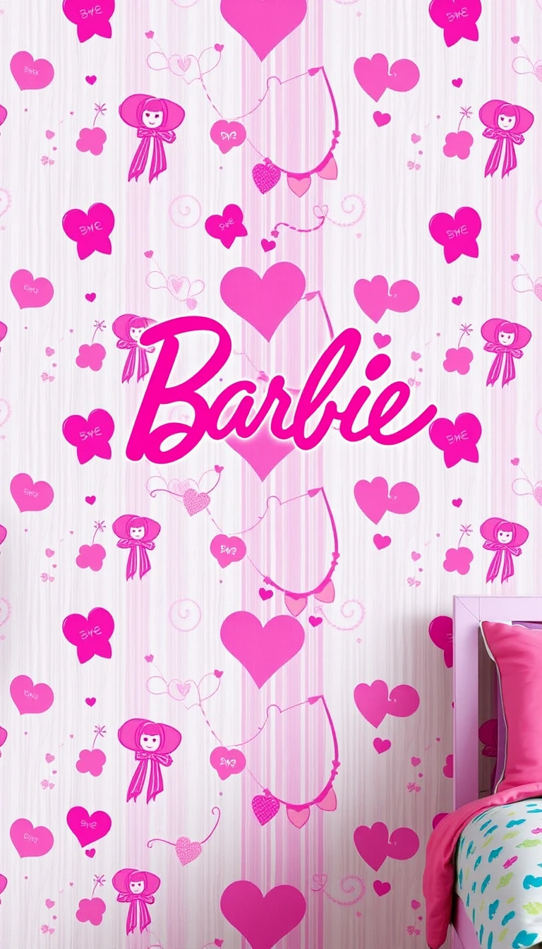 🔥 Free Download Barbie Logo Wallpaper by @kelliwood | WallpaperSafari