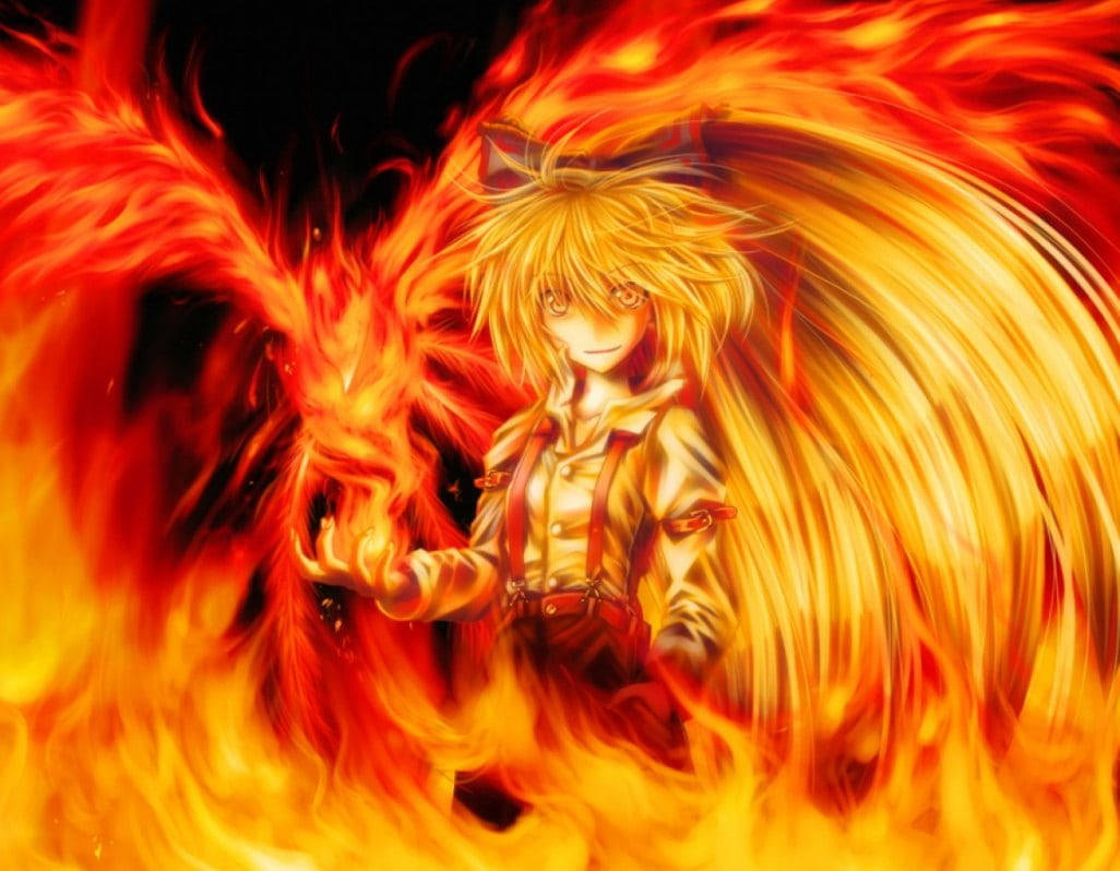 🔥 [50+] Fire Anime Wallpapers | WallpaperSafari
