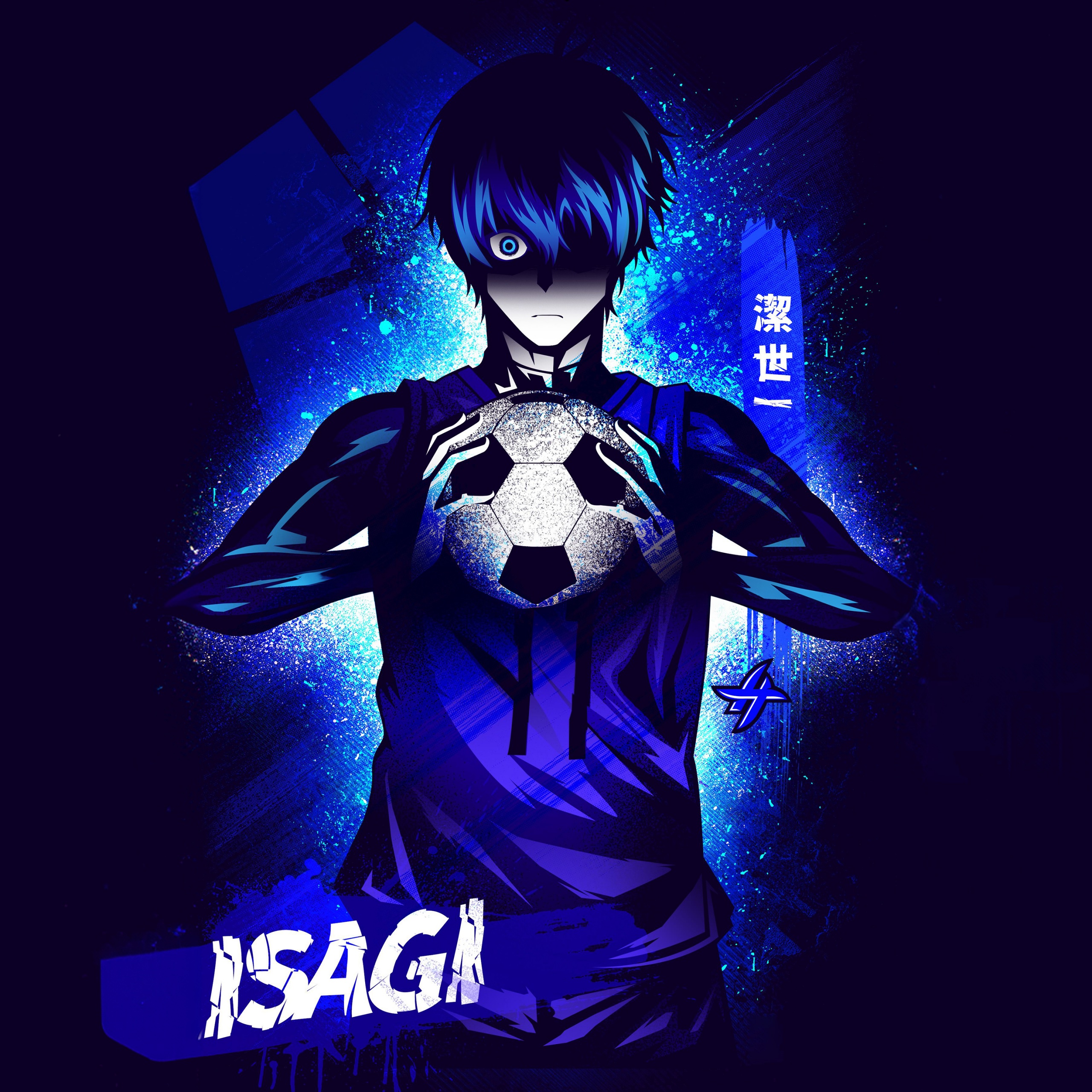 🔥 Free Download Yoichi Isagi Wallpaper 4k Blue Aesthetic Team Z by ...