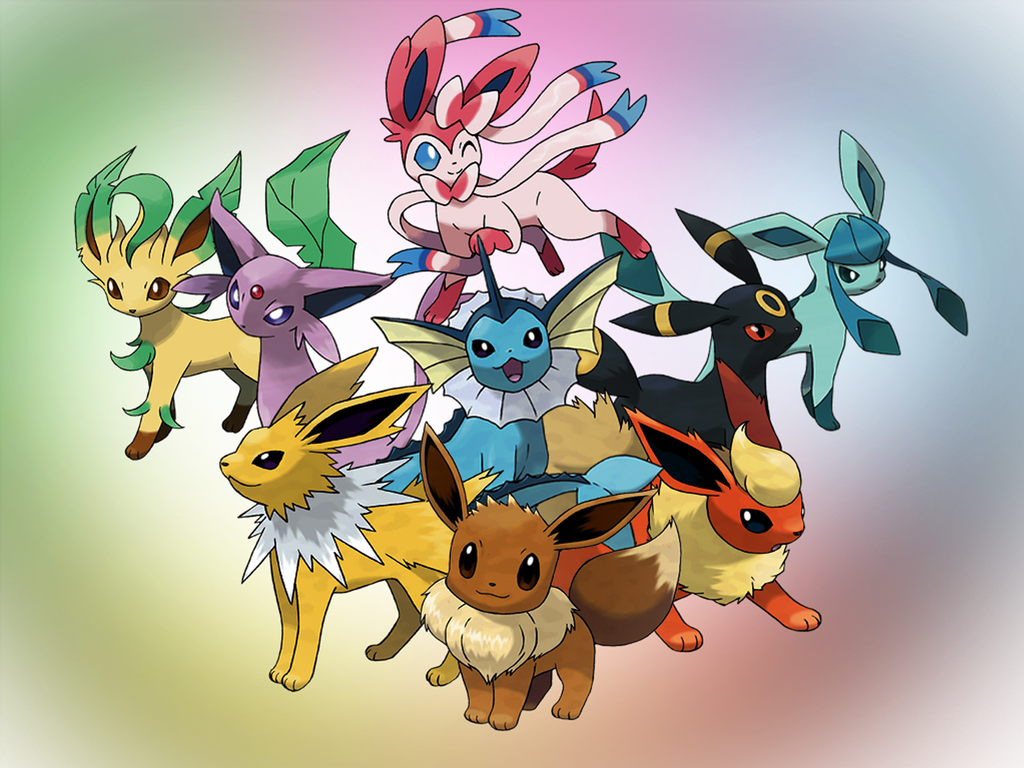 🔥 [50+] Eevee Evolutions Wallpapers | WallpaperSafari