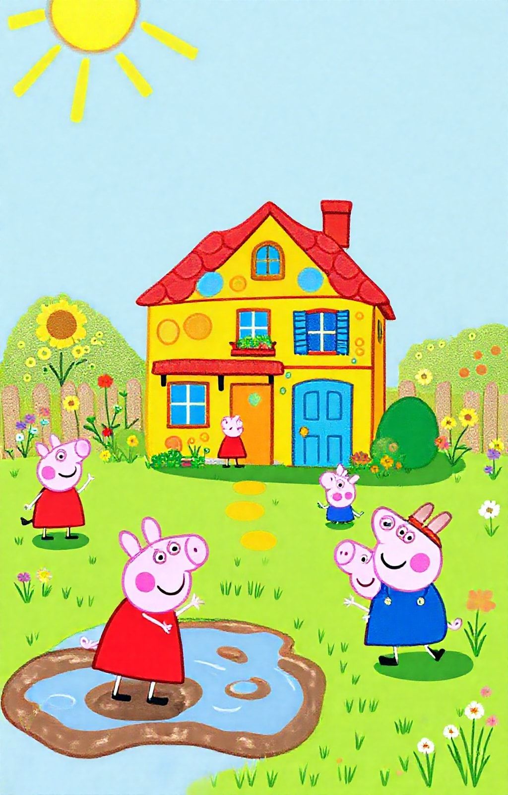 🔥 Free Download Peppa Pig House Hd Wallpaper by @sgolden70 ...