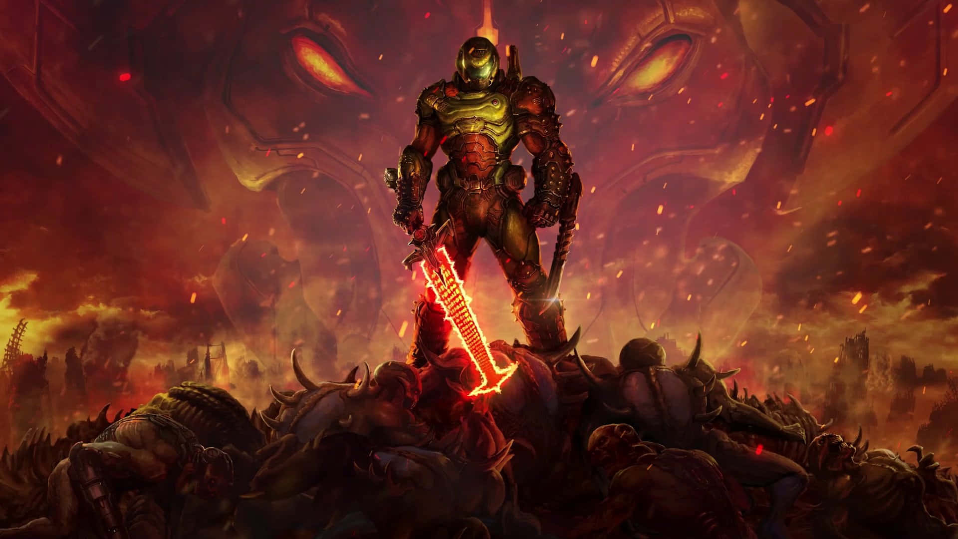 🔥 [60+] Doom Eternal Wallpapers | WallpaperSafari