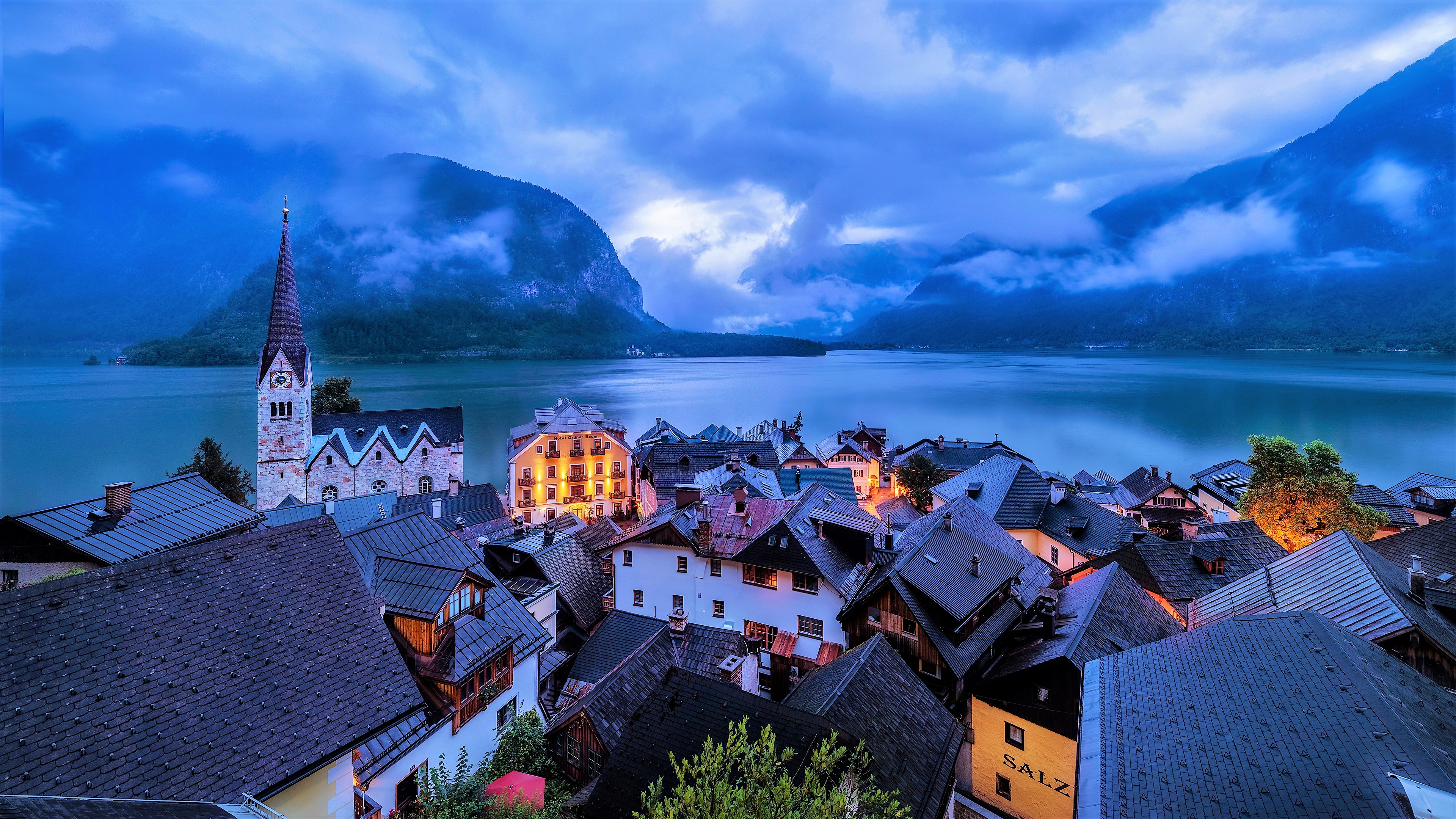 🔥 Free Download Hallstatt Austria 4k Ultra Hd Wallpaper Hintergrund by ...