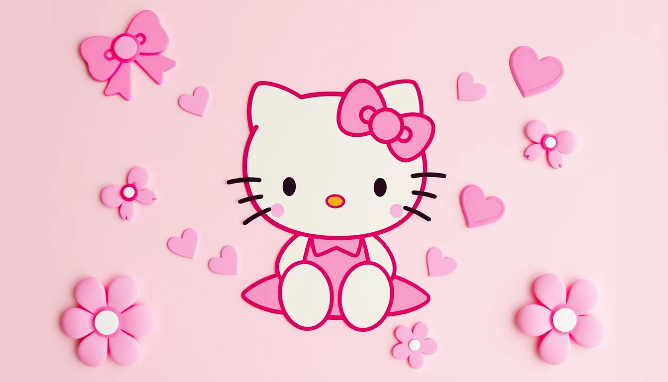 🔥 Free Download Hello Kitty Wallpaper Pink by @angelat | WallpaperSafari