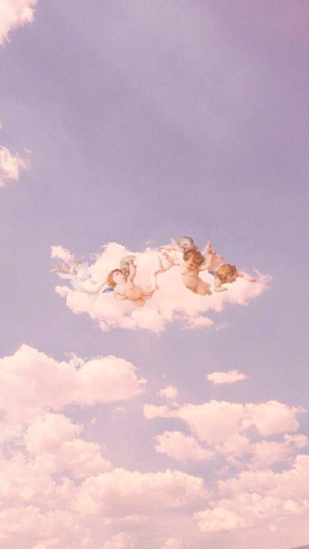 🔥 Free Download Vintage Aesthetic Clouds Cherub Angels Wallpaper by @garyj | WallpaperSafari