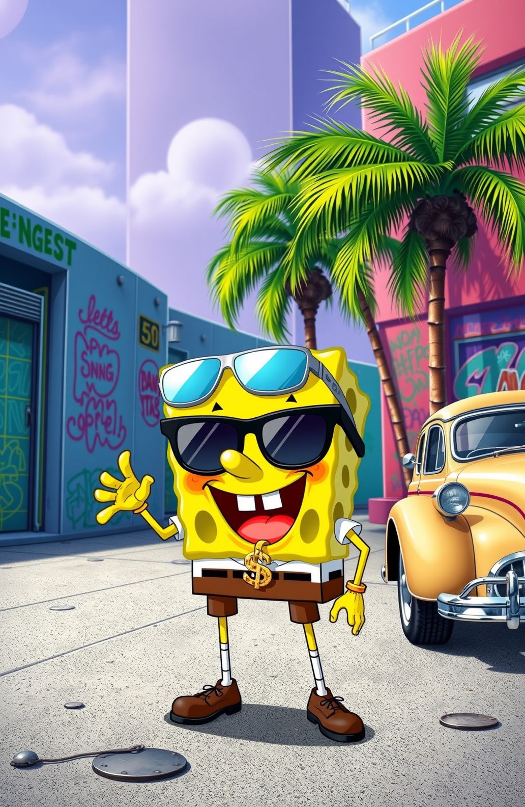 🔥 Free Download Gangster Spongebob Wallpaper by @klester52 ...
