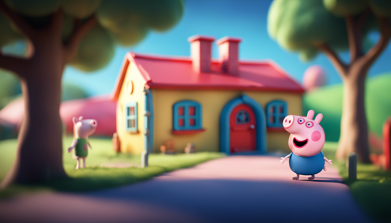🔥 [90+] Peppa Pig House HD Wallpapers | WallpaperSafari