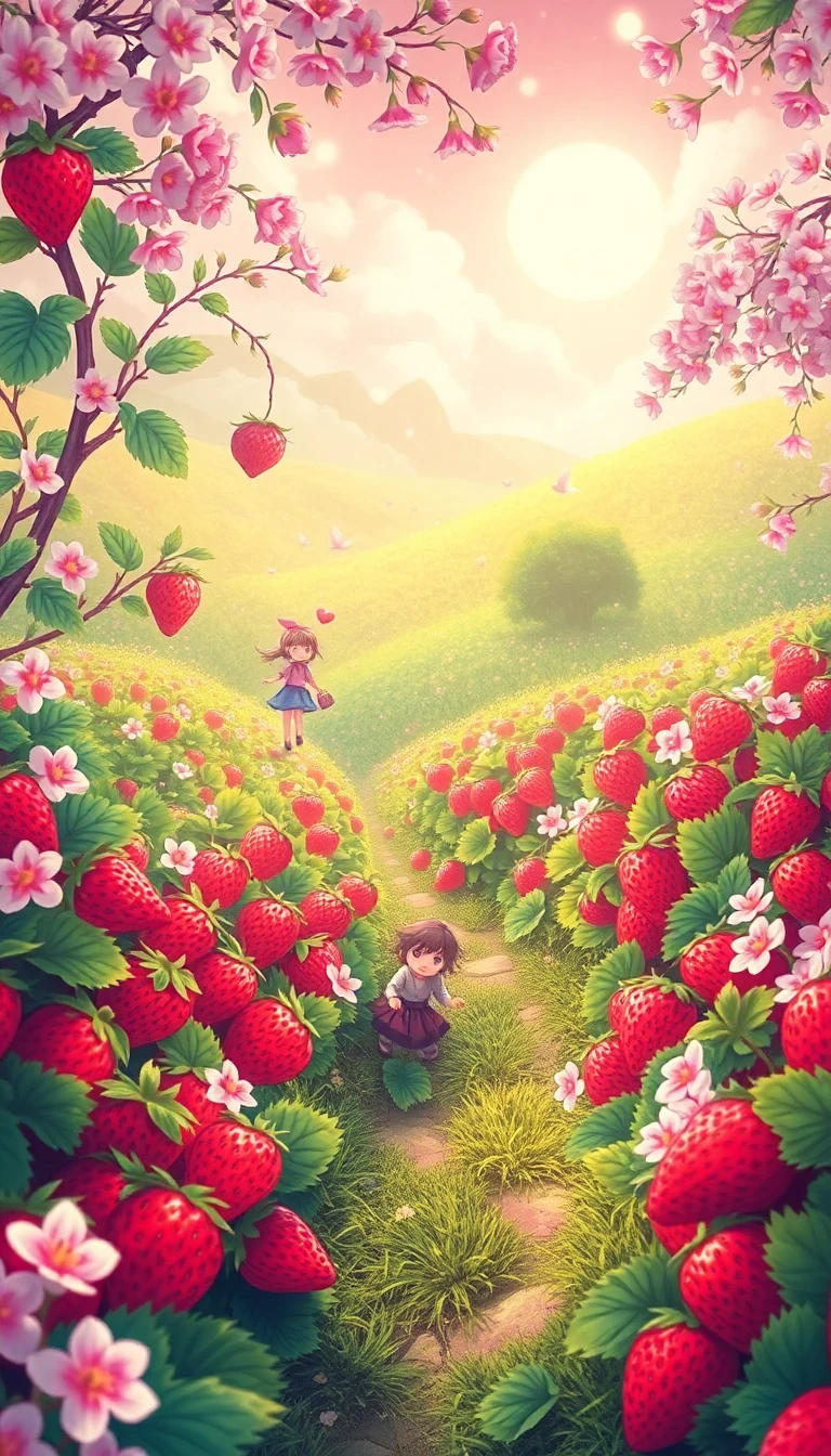 🔥 Free Download Strawberry Panic Wallpaper by @kristingarrett ...