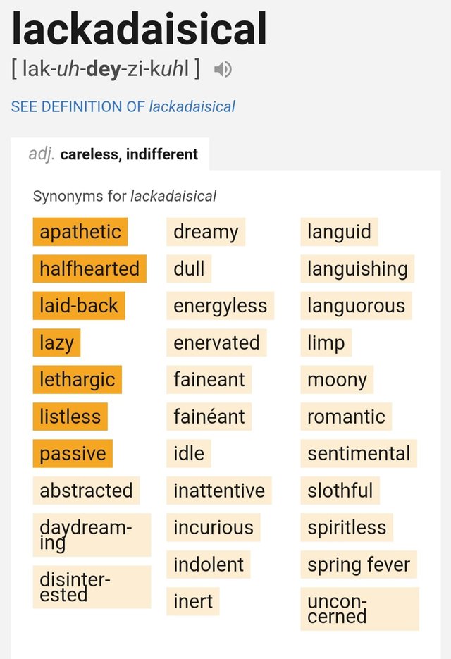 🔥 Free Download Lackadaisical Definition Wallpaper by @whitneywong ...