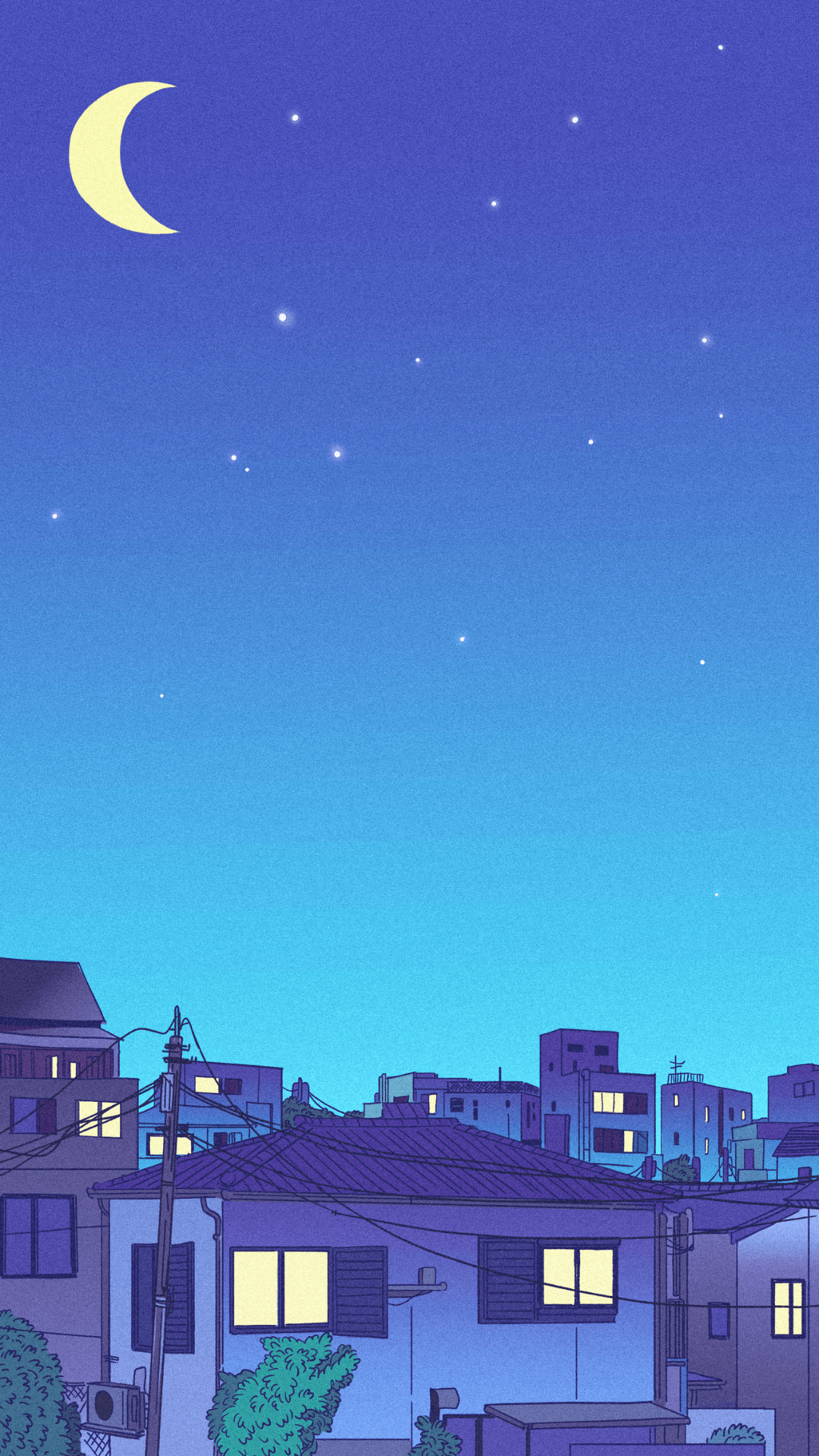 🔥 [40+] Blue Anime Aesthetic Wallpapers | WallpaperSafari