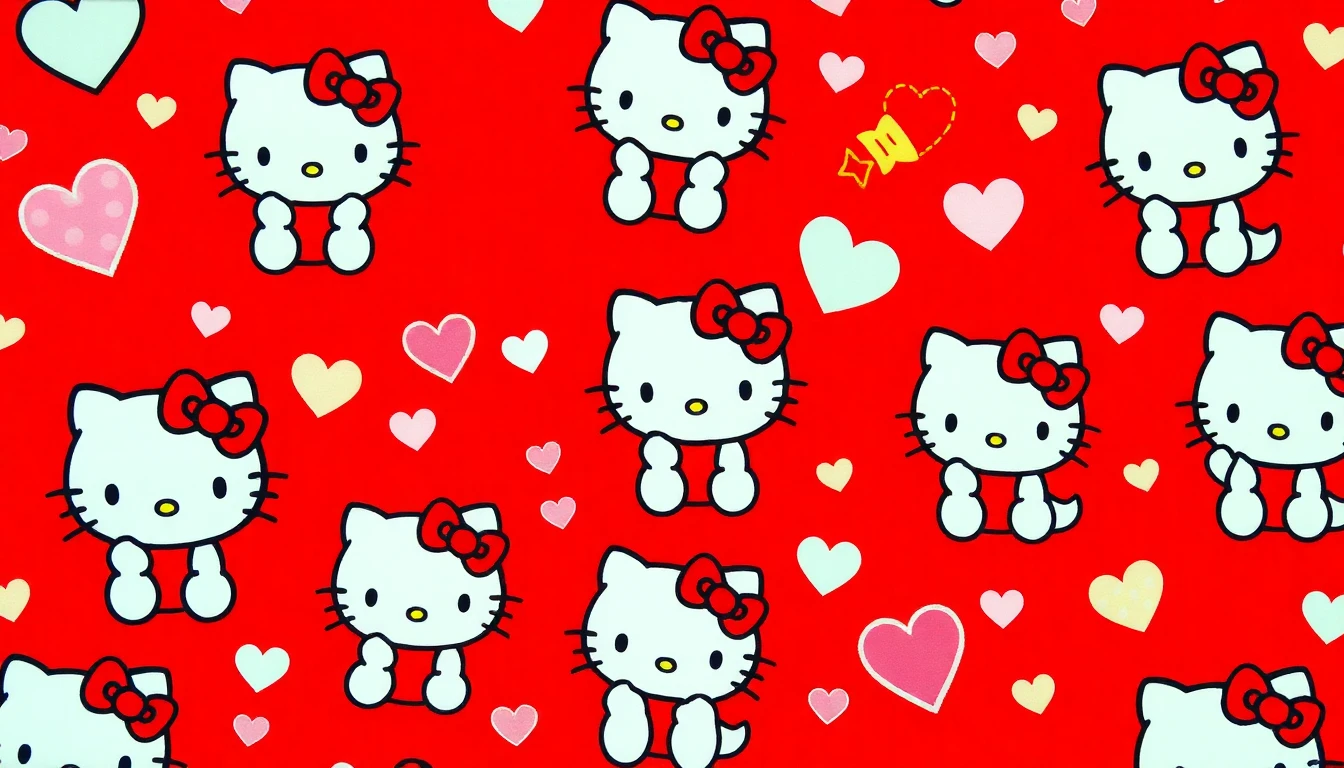 🔥 Free Download Red Hello Kitty Wallpaper by @larryr8 | WallpaperSafari