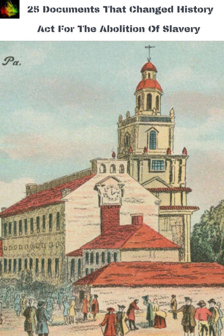 🔥 Free Download Pennsylvania An Act For The Gradual Abolition Of ...