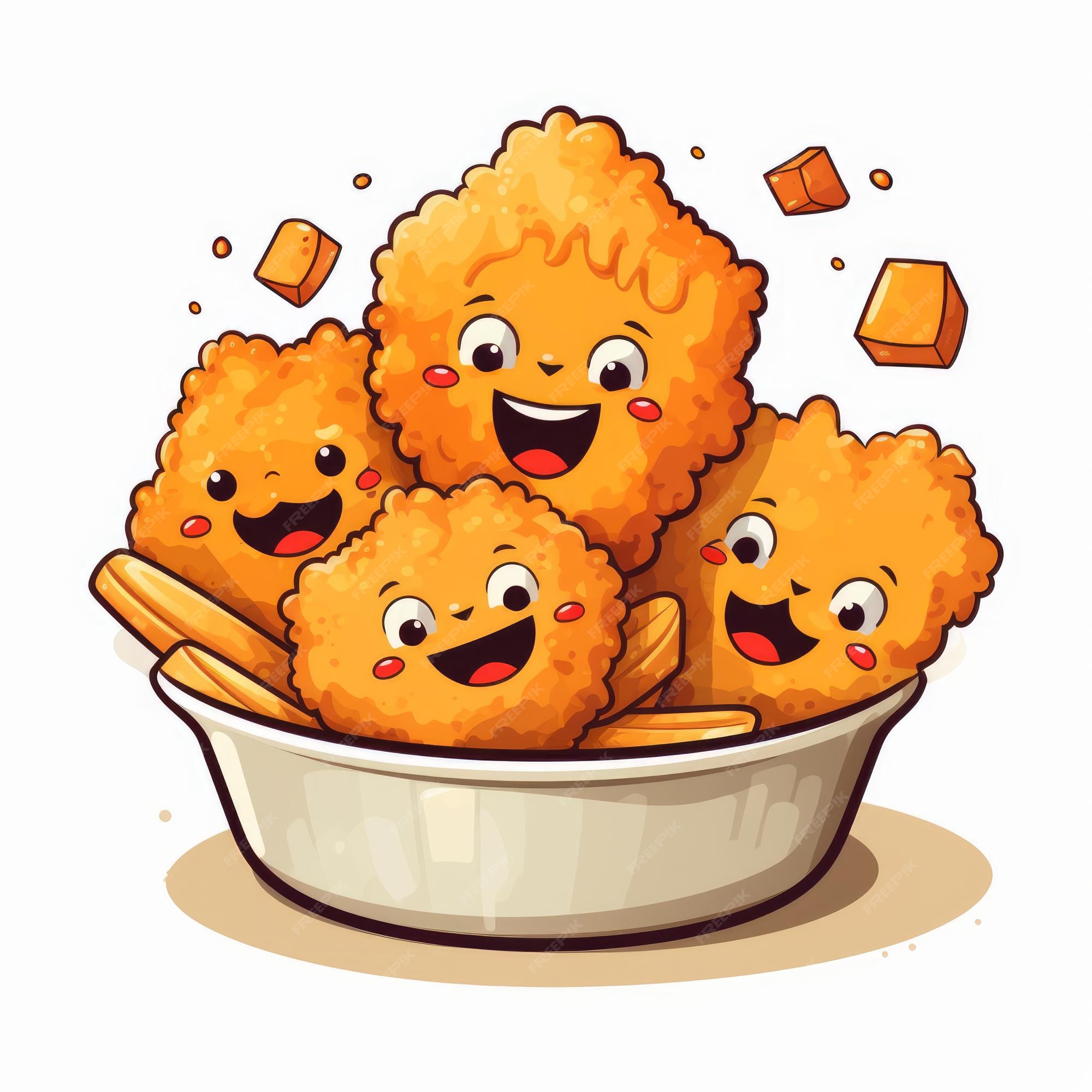 🔥 [50+] Cute Chicken Nugget Wallpapers | WallpaperSafari