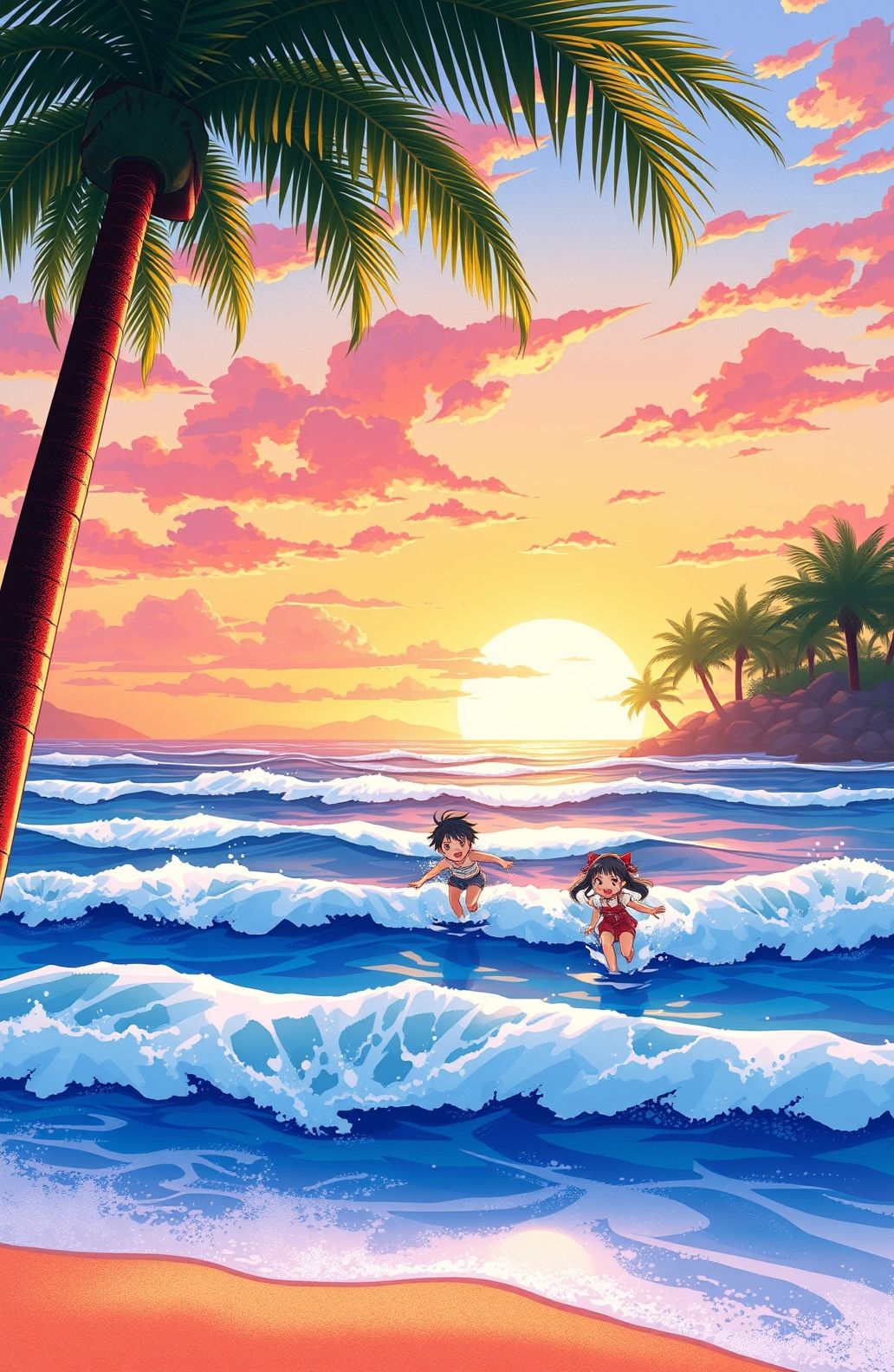 🔥 Free Download Anime Beach Wallpaper by @klopez52 | WallpaperSafari